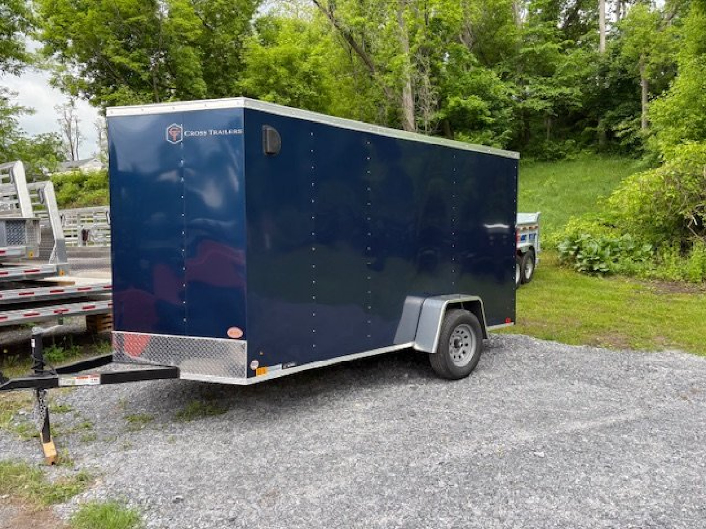 New 2025 Cross Trailers CTB 6 X 12 Single Axle Cargo / Enclosed Trailer ...