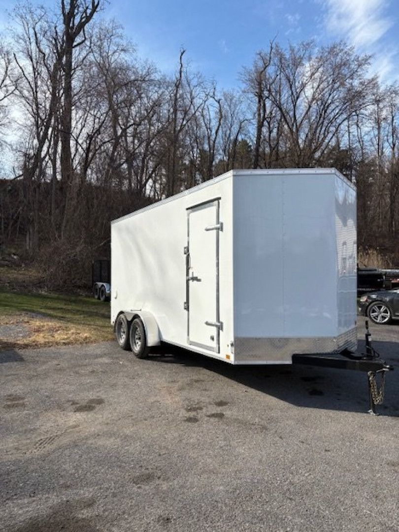New 2025 Cross Trailers CTB 7X16 Tandem Axle Cargo / Enclosed Trailer