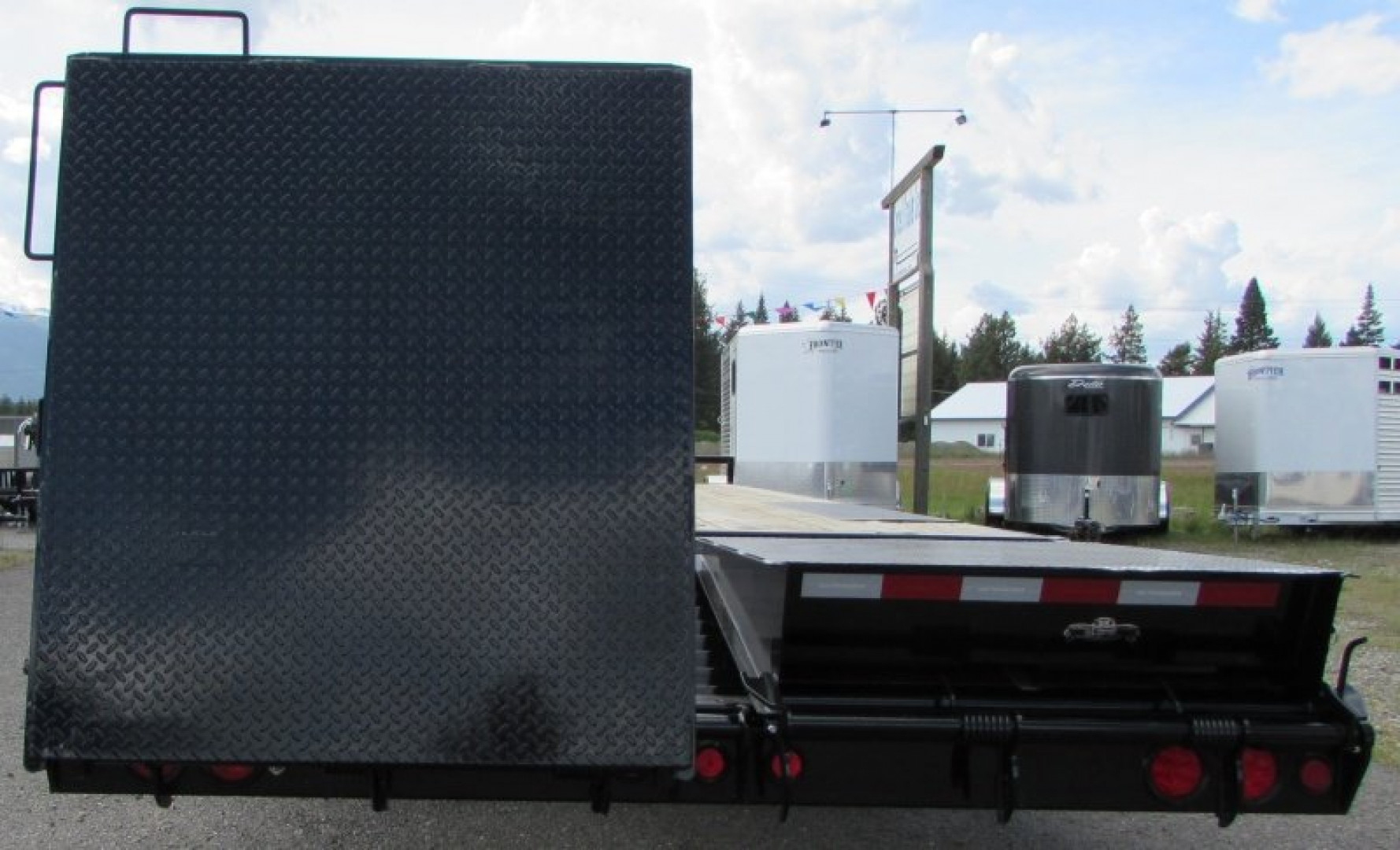 New 2024 PJ Trailers F8: 8" I-Beam Deckover Deckover Trailer