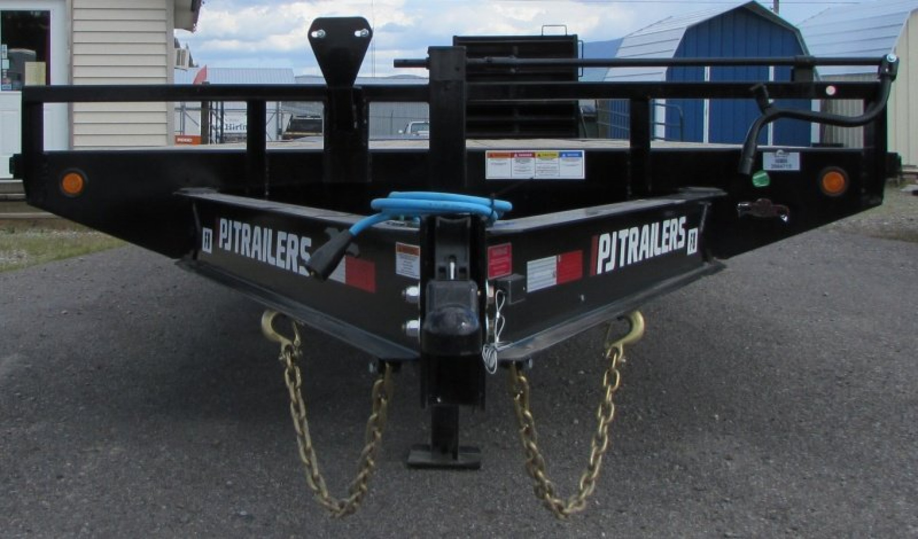 New 2024 PJ Trailers F8: 8" I-Beam Deckover Deckover Trailer