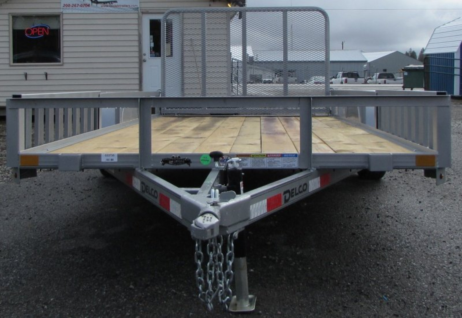 New 2024 Delco Trailers U214U31DS4S Utility Trailer