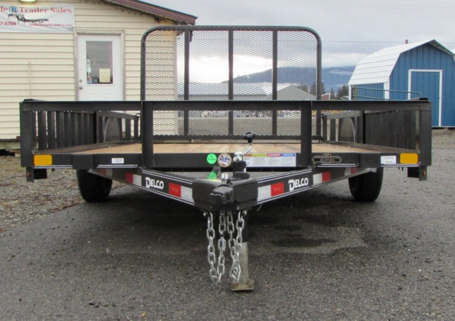 New 2024 Delco Trailers UT77x12 Utility Trailer