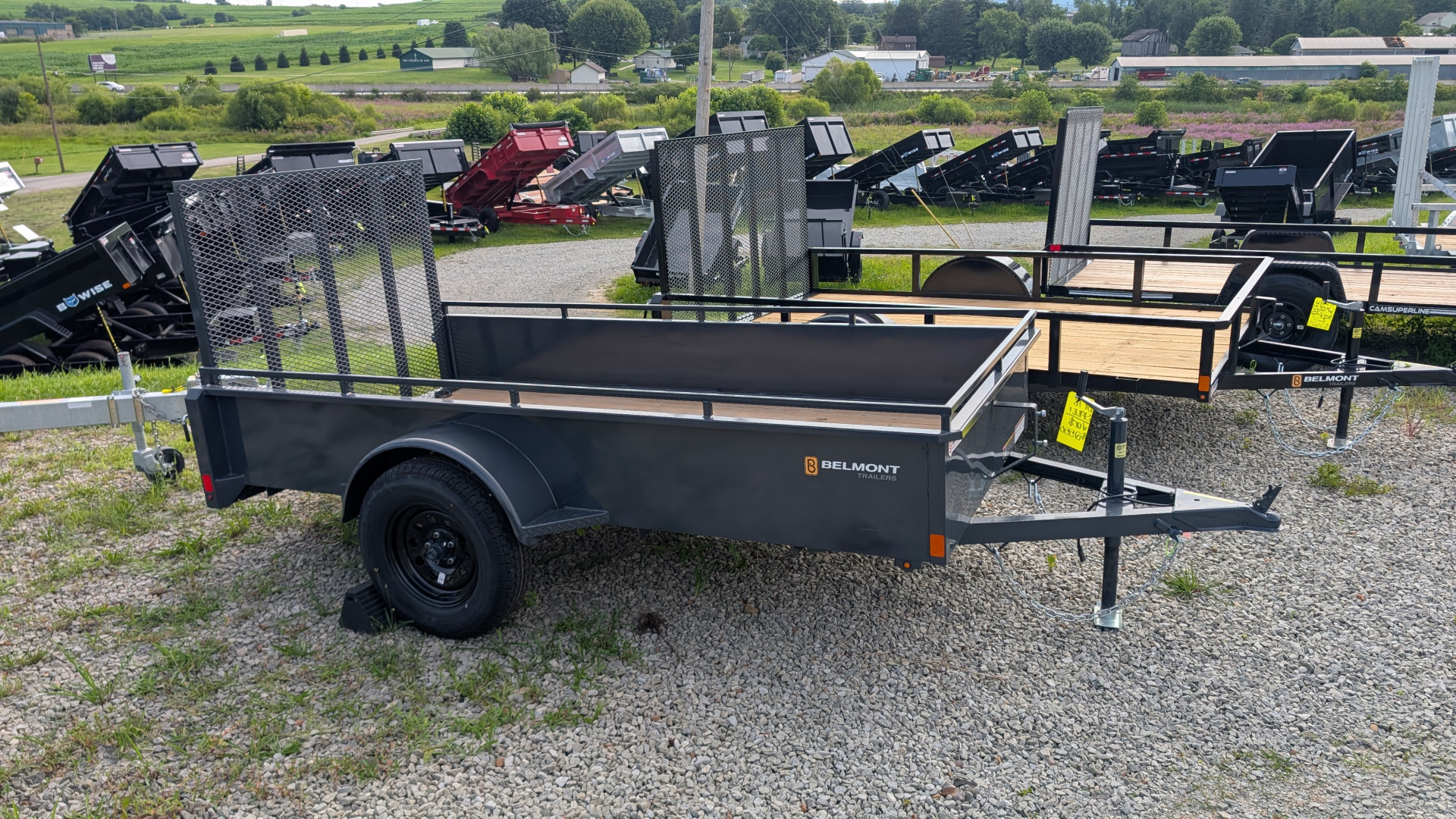 New 2025 Belmont 5x10 Solid Side Utility Trailer for sale in Mount ...