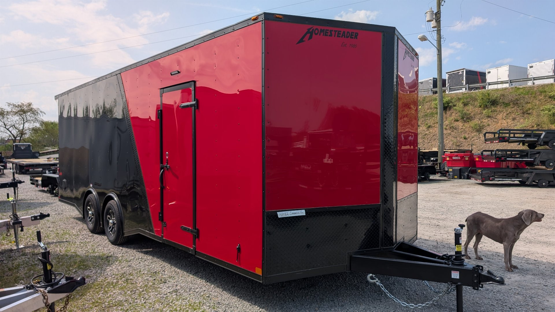 New 2025 Homesteader 8.5 x 24 HD SERIES Intrepid Car Hauler w/ Ramp (84 ...