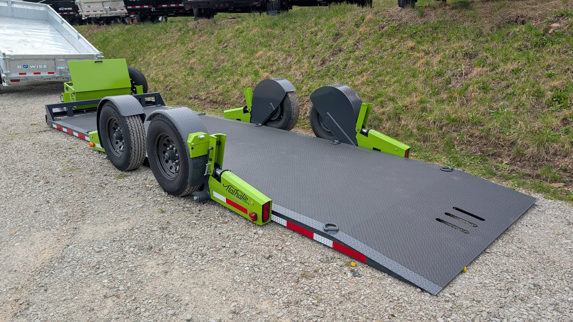 New 2025 FlatTrak by Belmont 7x22 HD Lay Flat Tilt Equipment Hauler