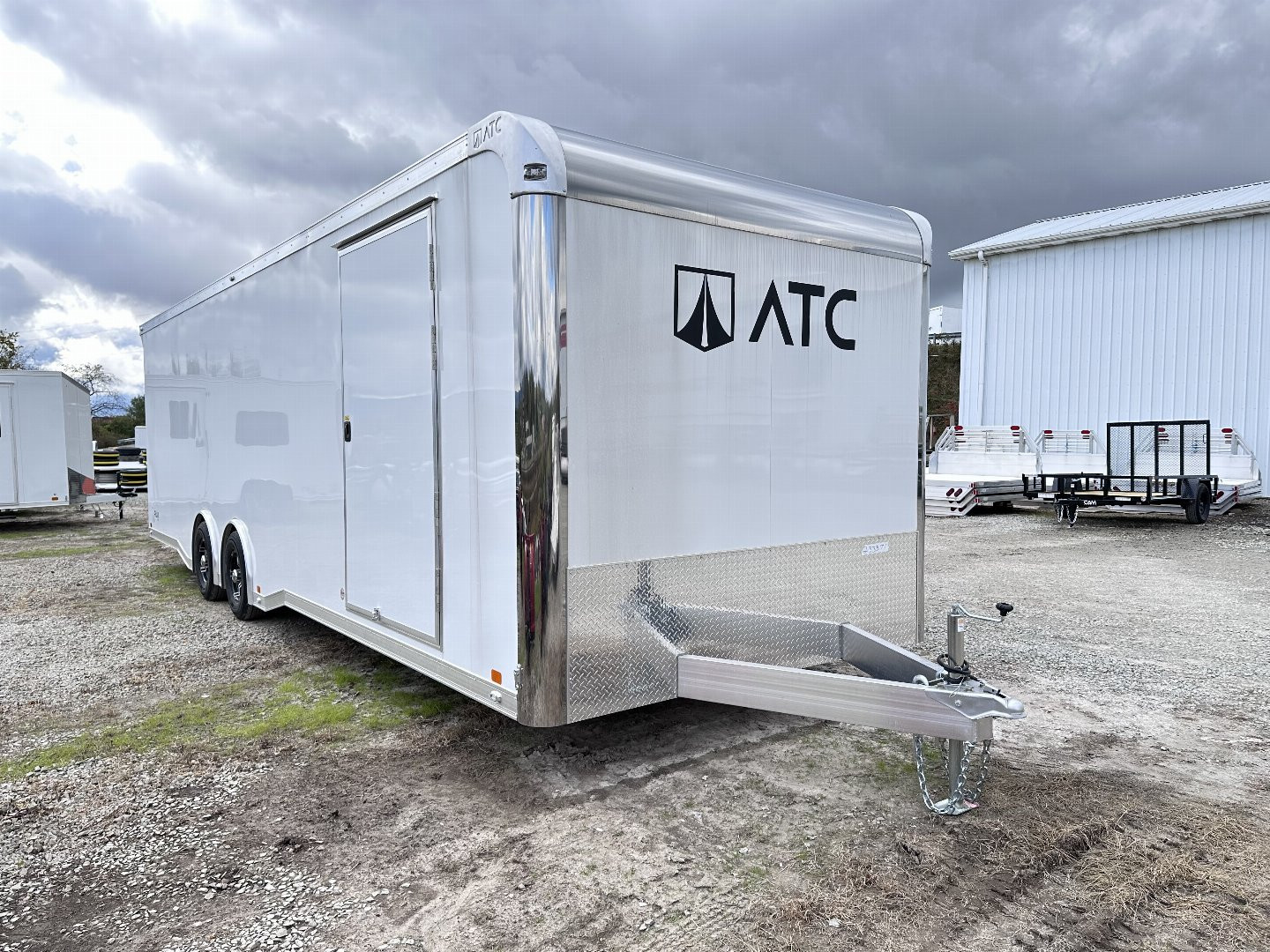New 2024 ATC 8.5 x 28 "ROM400" Enclosed ALUMINUM Car Hauler for sale in ...