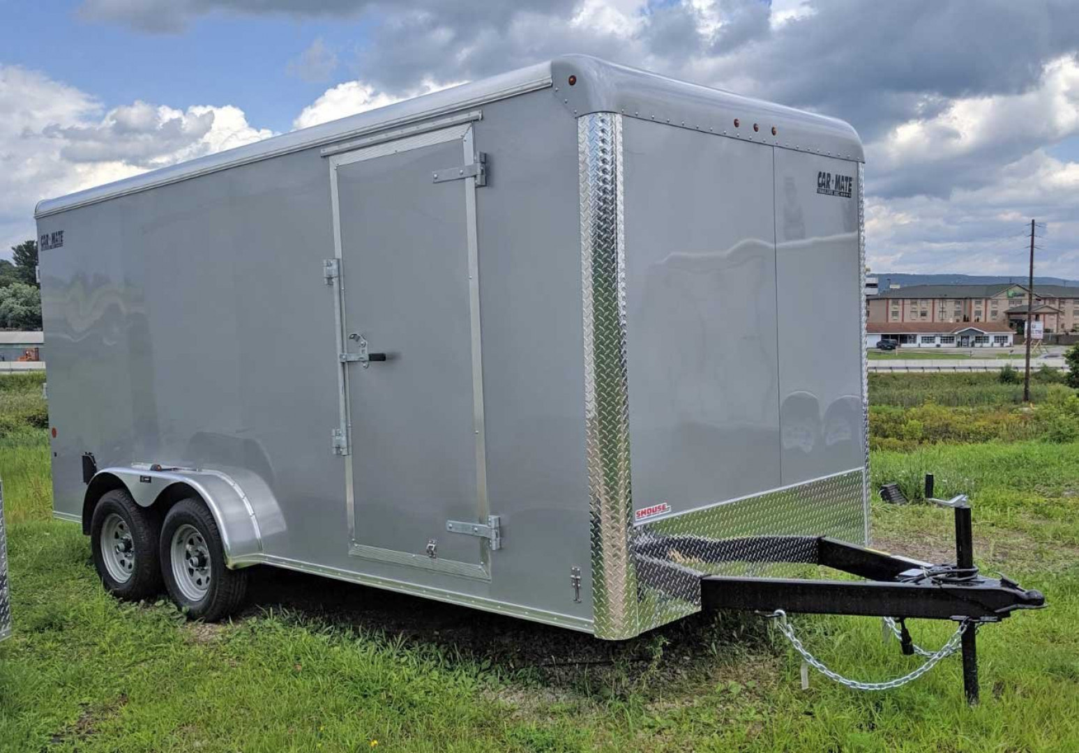 New 2025 Car Mate 7x16 HD Custom Cargo Trailer w/ Barn Doors (PRICE ...