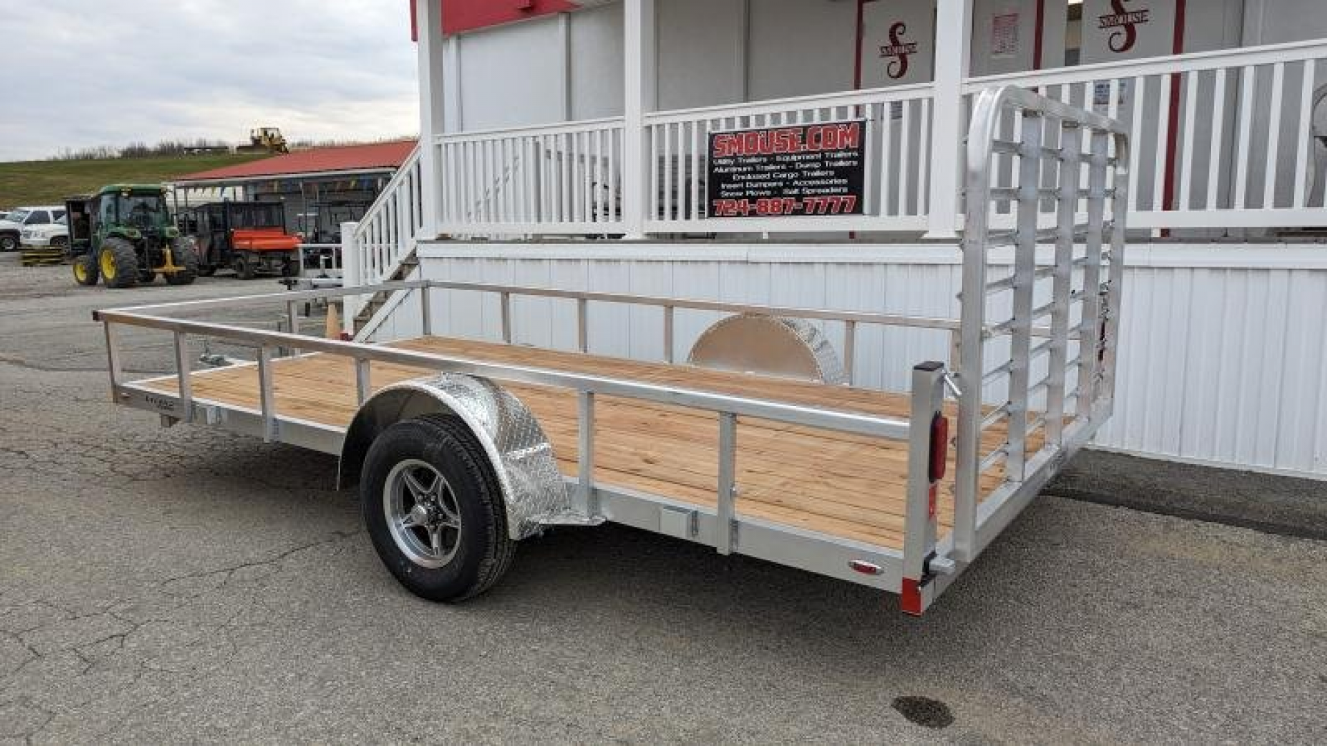 New 2025 Legend 7x12 Open Deluxe Aluminum Utility Trailer for sale in ...