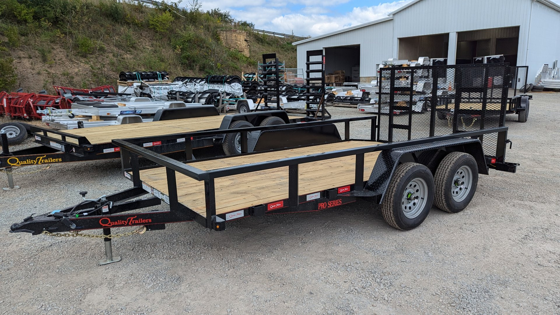 New 2025 Quality 7x14 PRO Utility Trailer w/ 2' Dove Tail for sale in ...