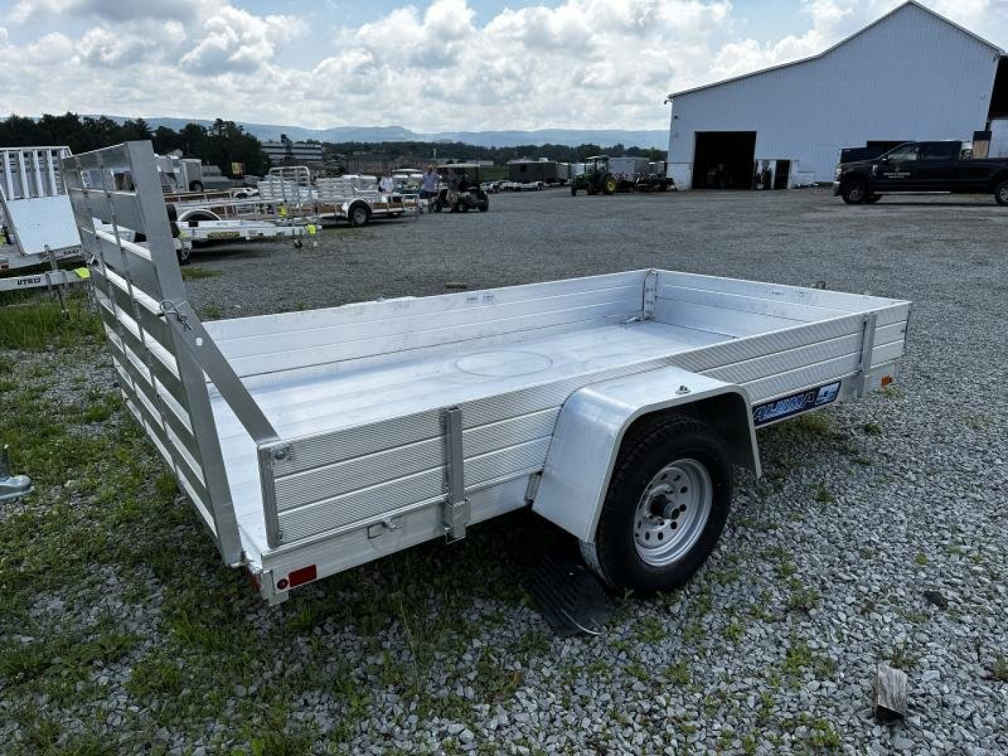 New 2025 Aluma 5'8" x 12 HD EDGE Utility w/ 12" Side Rack Kit for sale ...