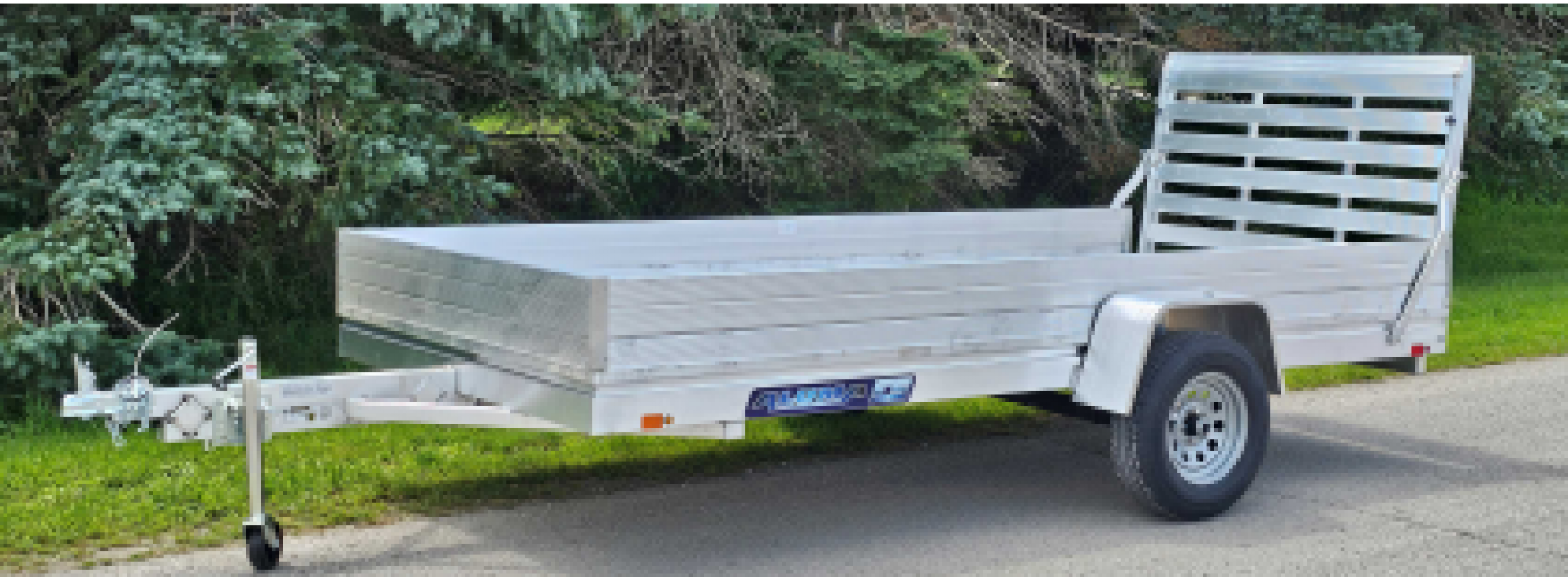 New 2025 Aluma 5'8" x 12 HD EDGE Utility w/ 12" Side Rack Kit for sale ...