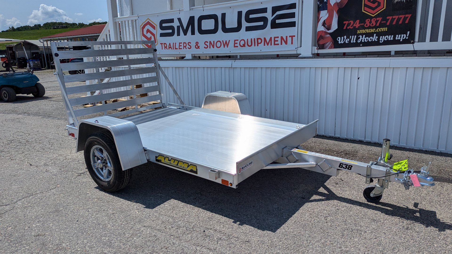 New 2025 Aluma 5'3" x 8 LW Utility Trailer for sale in Mount Pleasant, PA