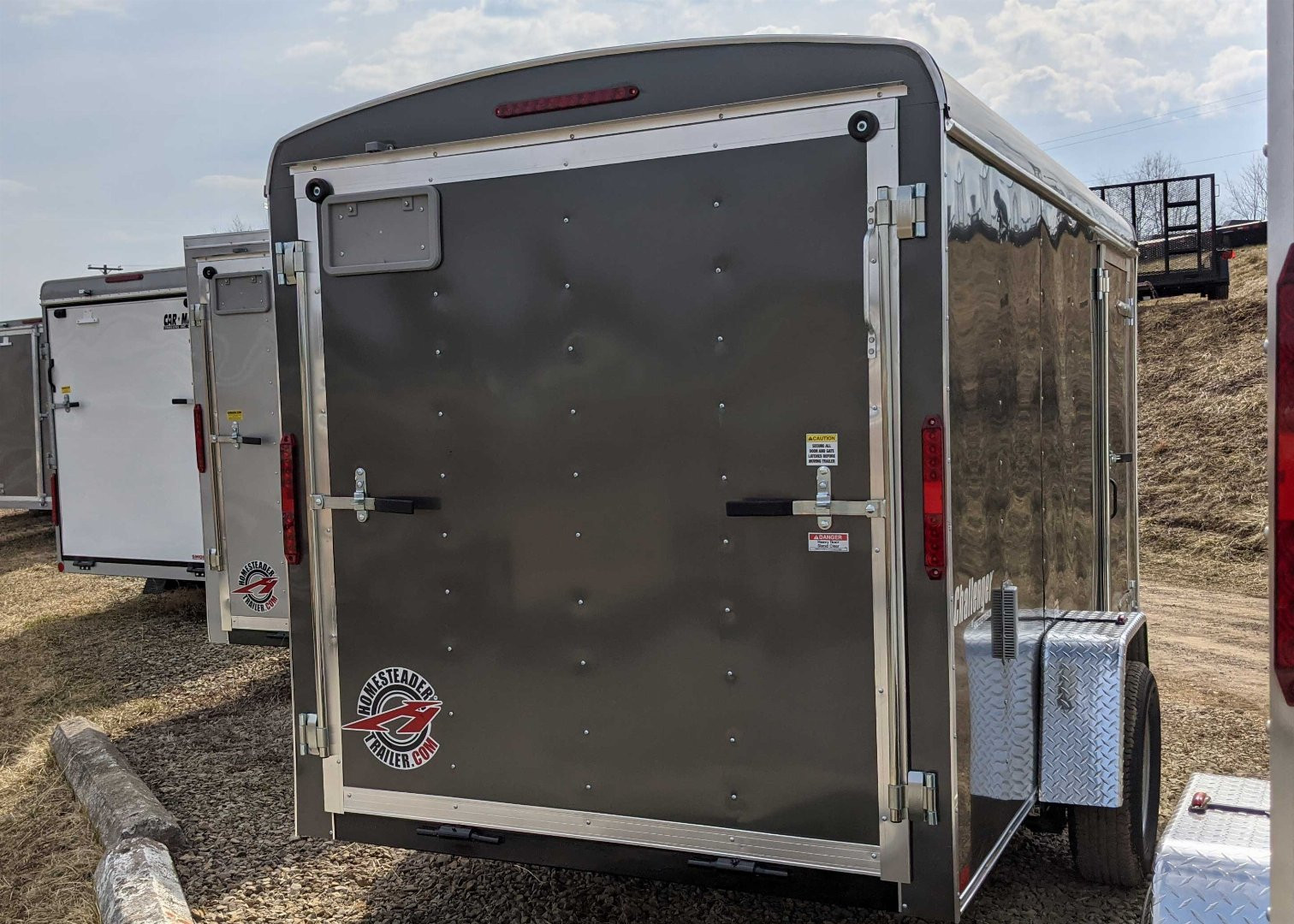 New 2025 Homesteader 6x12 Challenger Cargo Trailer w/ Ramp Door for ...