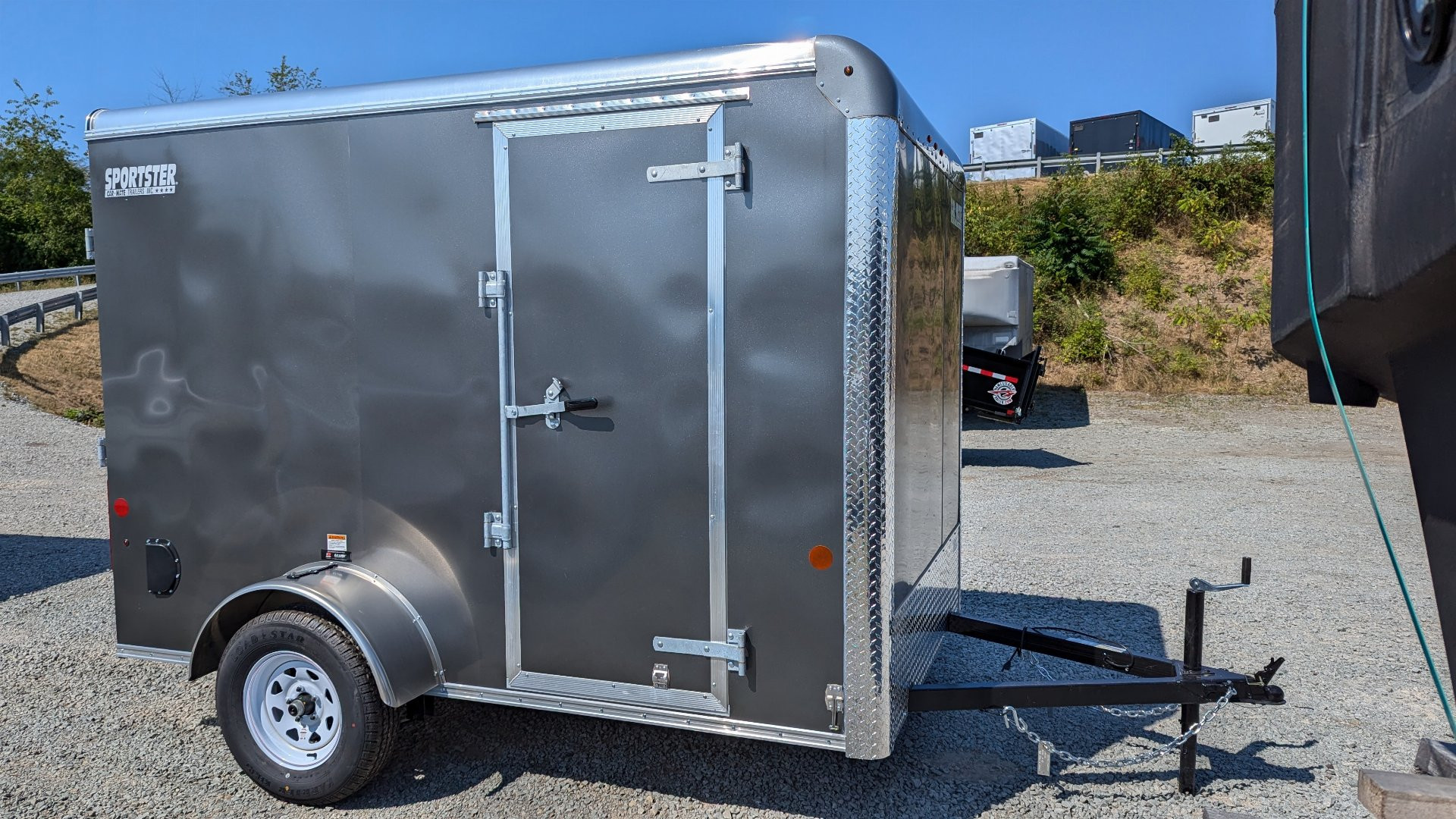 New 2024 Car Mate 6x10 Sportster Cargo Trailer w/ Ramp Door (PRICE DROP ...