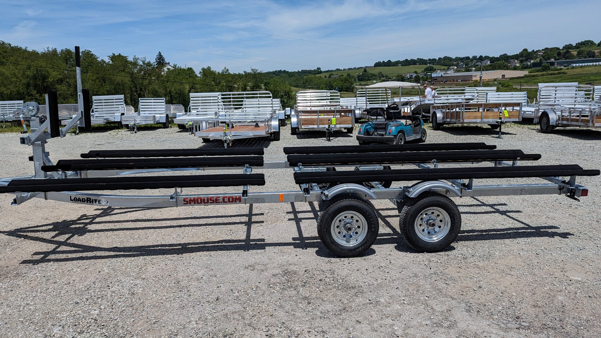 New 2025 Load Rite 22' to 24' Tritoon / Pontoon Boat Trailer