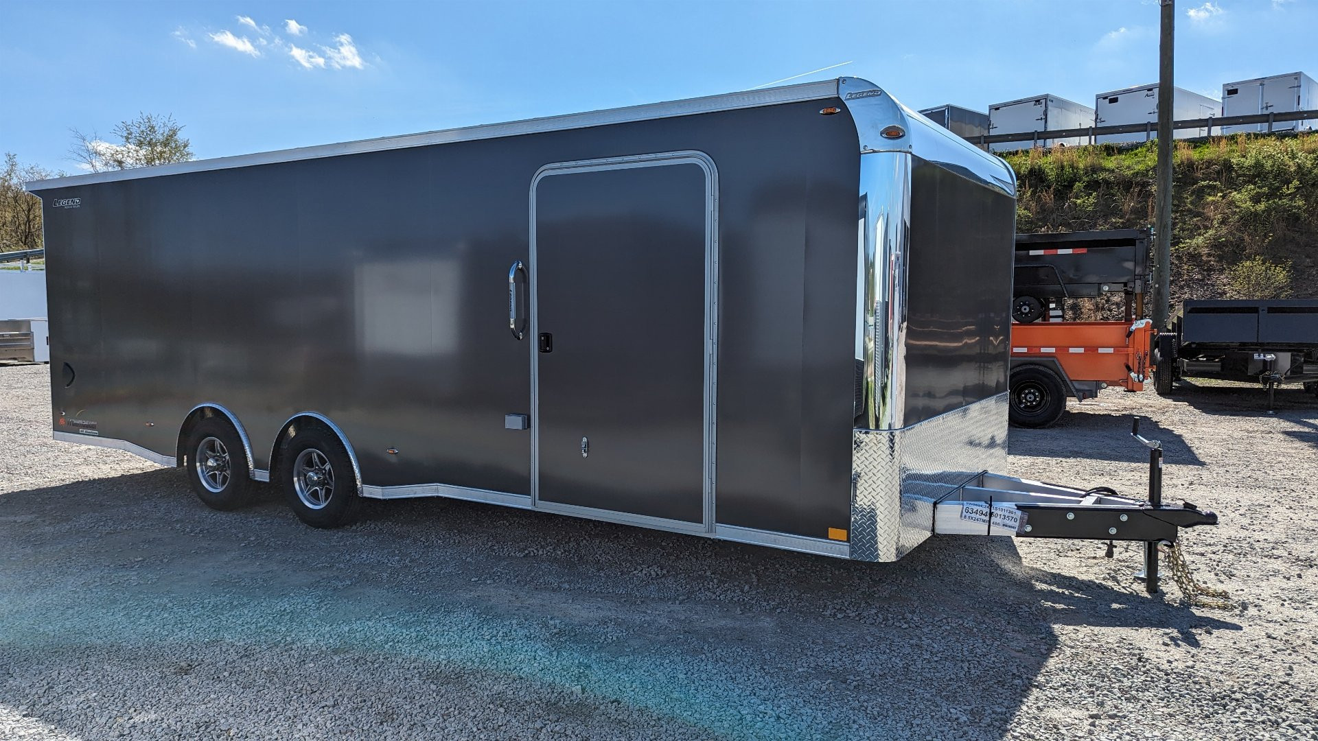 New 2025 Legend 8.5 x 24 Trailmaster Race Series Car Hauler w/ Ramp ...
