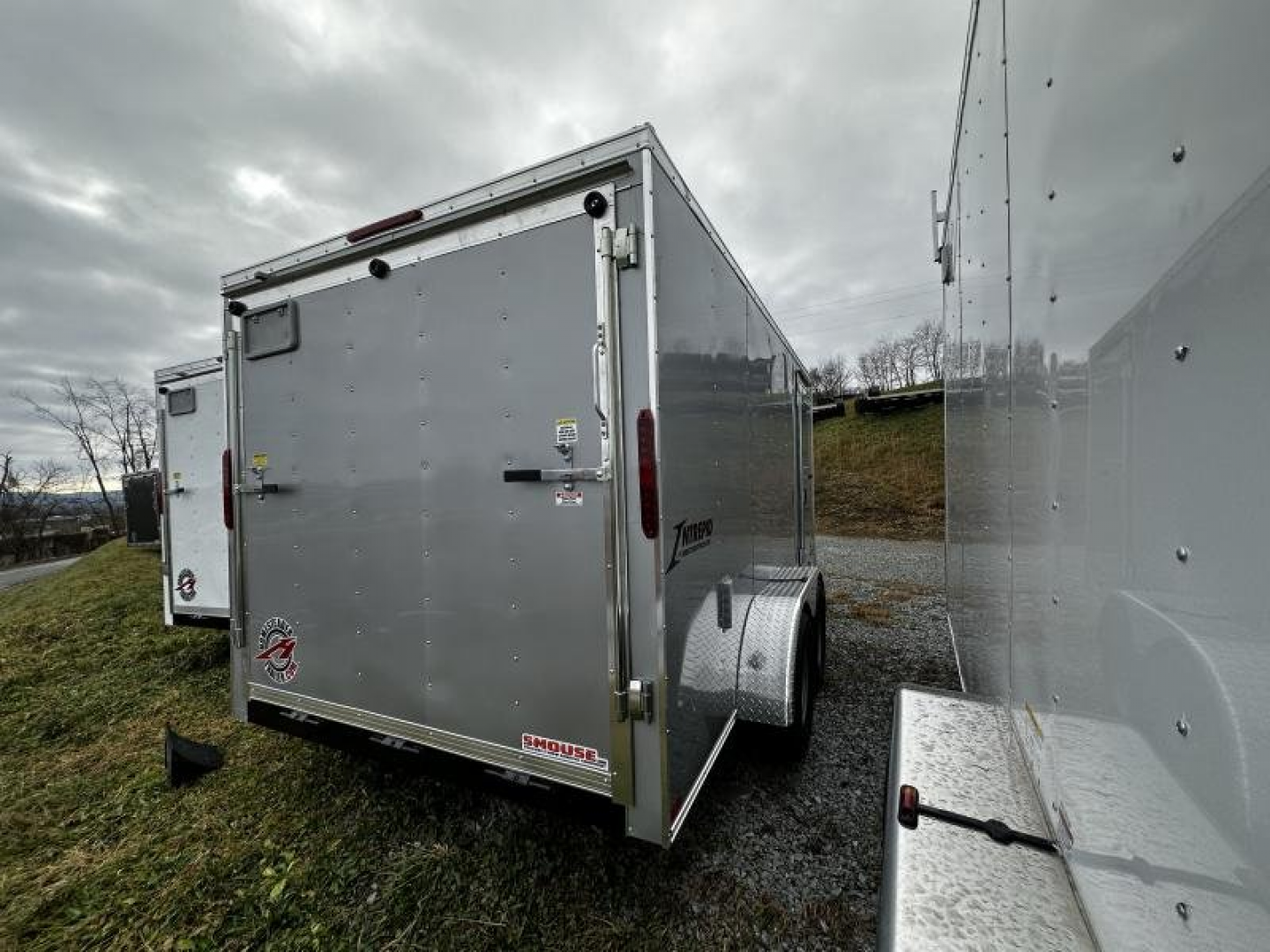 New 2024 Homesteader 7x14 Intrepid V-Nose Cargo Trailer w/ Ramp Door ...
