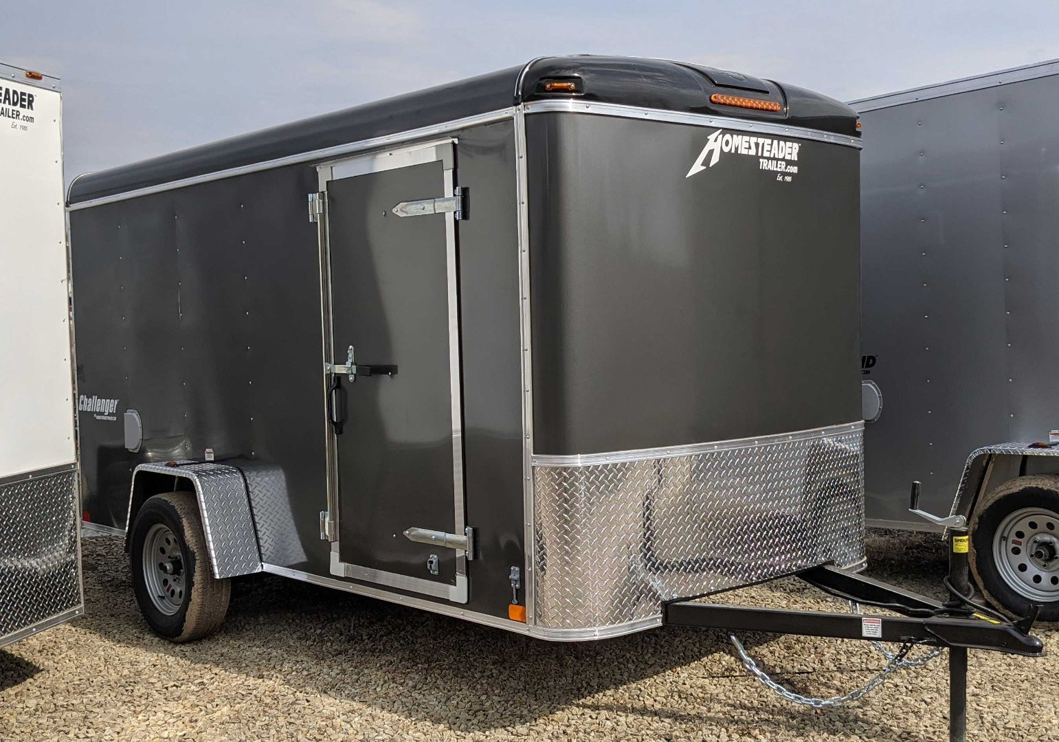 New 2024 Homesteader 6x12 Challenger Cargo Trailer w/ Barn Doors