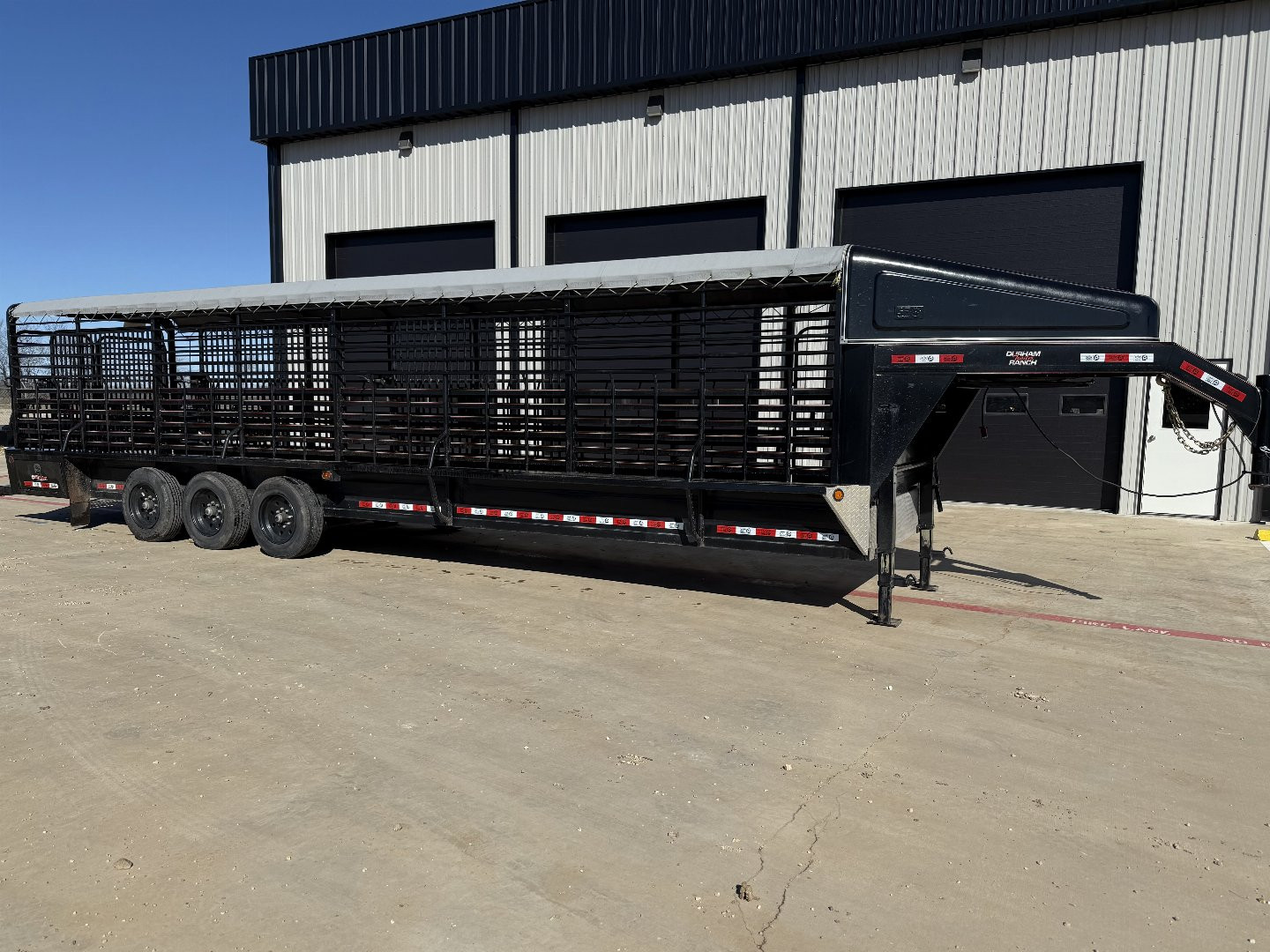Used 2022 GR Trailers STH6832 Stock / Stock Combo Trailer