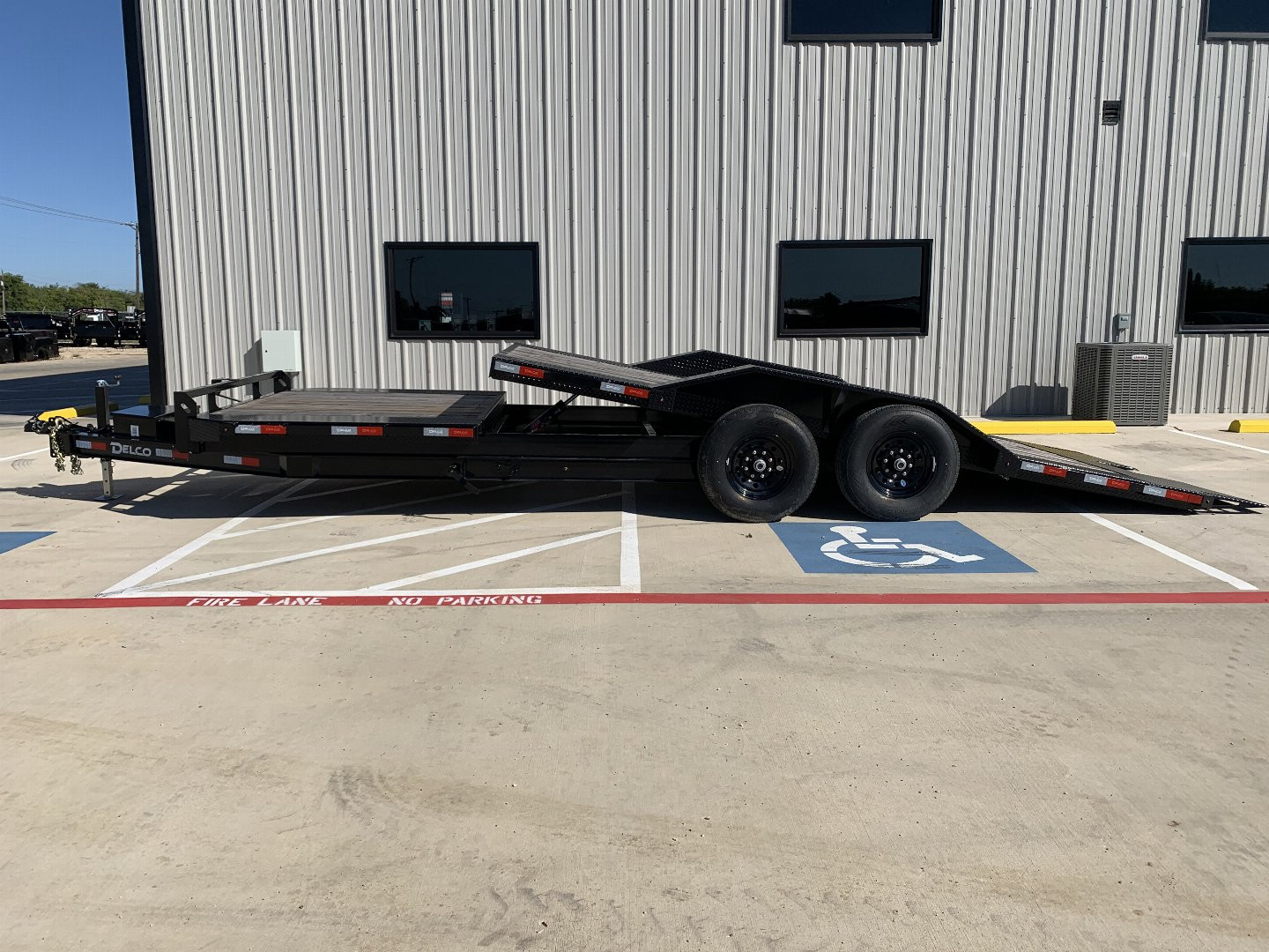 New 2024 Delco Trailers T222A72ETKK Tilt Trailer