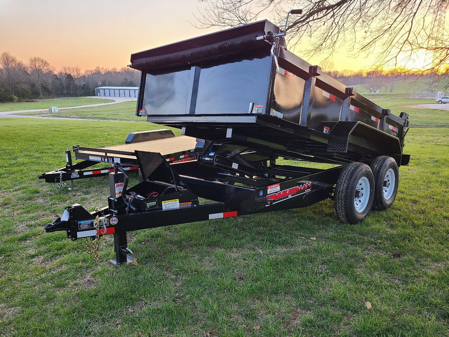 New 2024 TRAILERMAN dump Dump Trailer for sale in Jefferson City, MO
