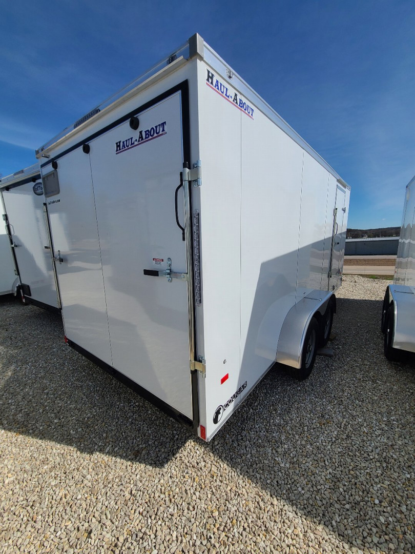 New 16' TANDEM CARGO Flush Lock, Ramp Door