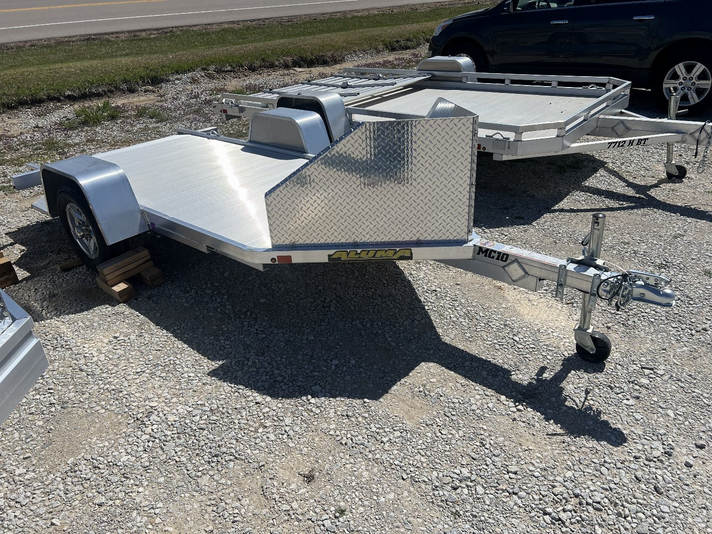 New 2025 Aluma MC10 Motorcycle Trailer