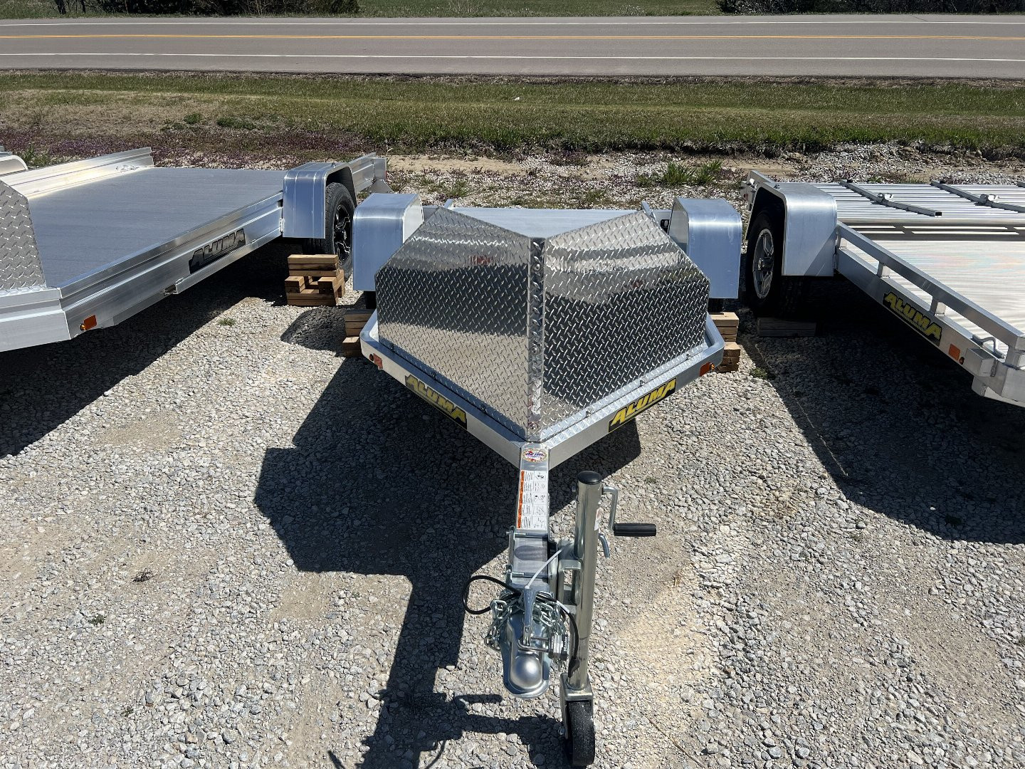 New 2025 Aluma MC10 Motorcycle Trailer