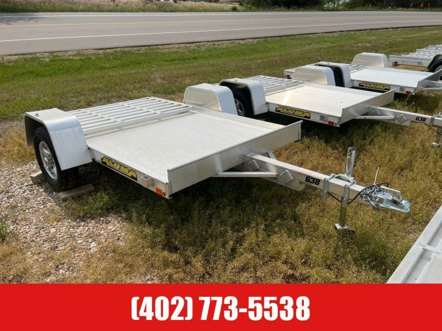 New 2025 ALUMA 638 Utility Trailer for sale in Sutton, NE