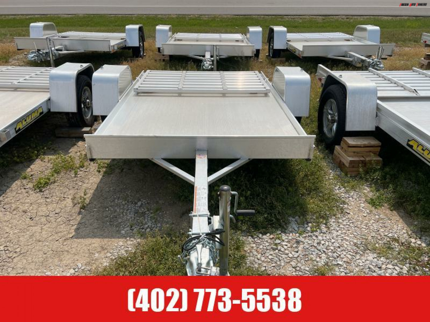 New 2024 Aluma 638 Utility Trailer