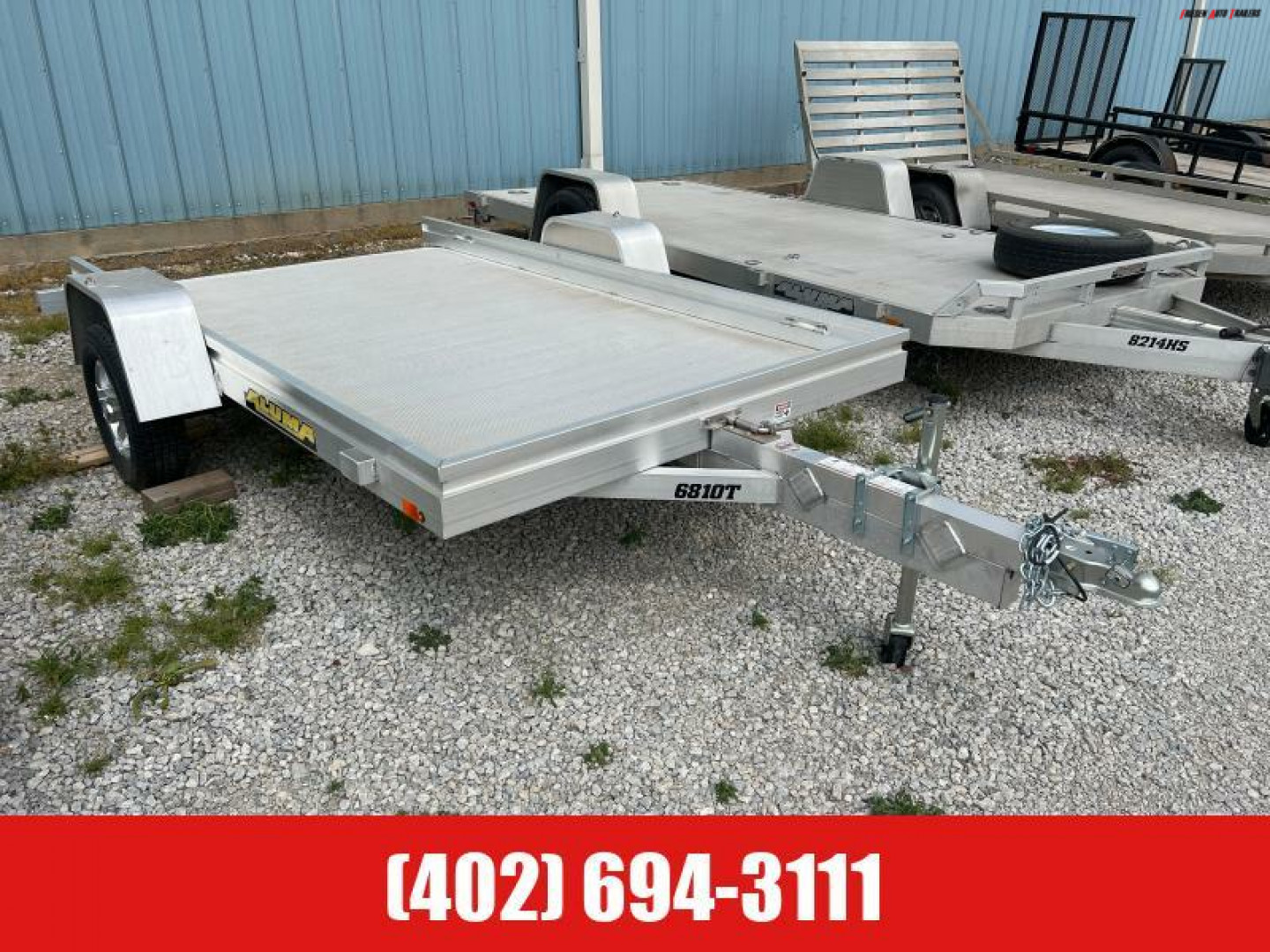 New 2023 Aluma 6810H Tilt Utility Trailer for sale in Sutton, NE