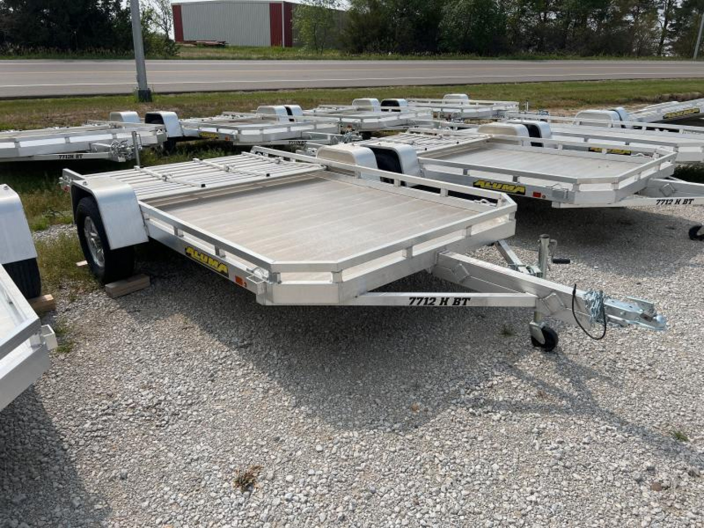 New 2023 ALUMA 7712H-S-BT Utility Trailer for sale in Aurora, NE