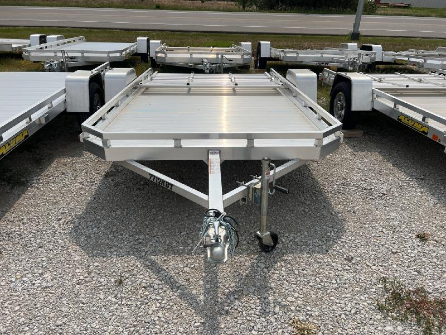 New 2024 ALUMA 7712H-S-BT Utility Trailer for sale in Aurora, NE