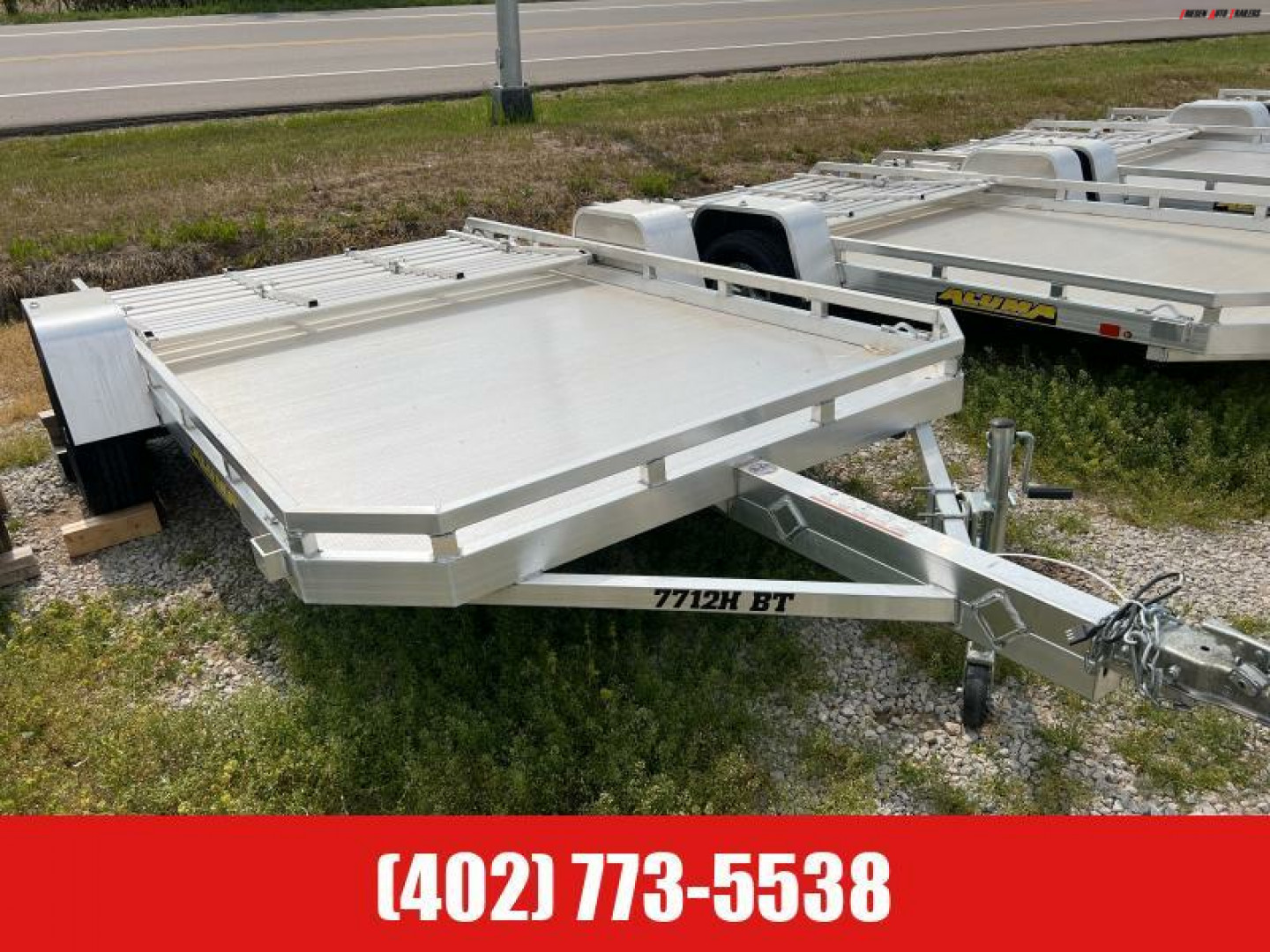 New 2024 ALUMA 7712H-S-BT Utility Trailer for sale in Aurora, NE