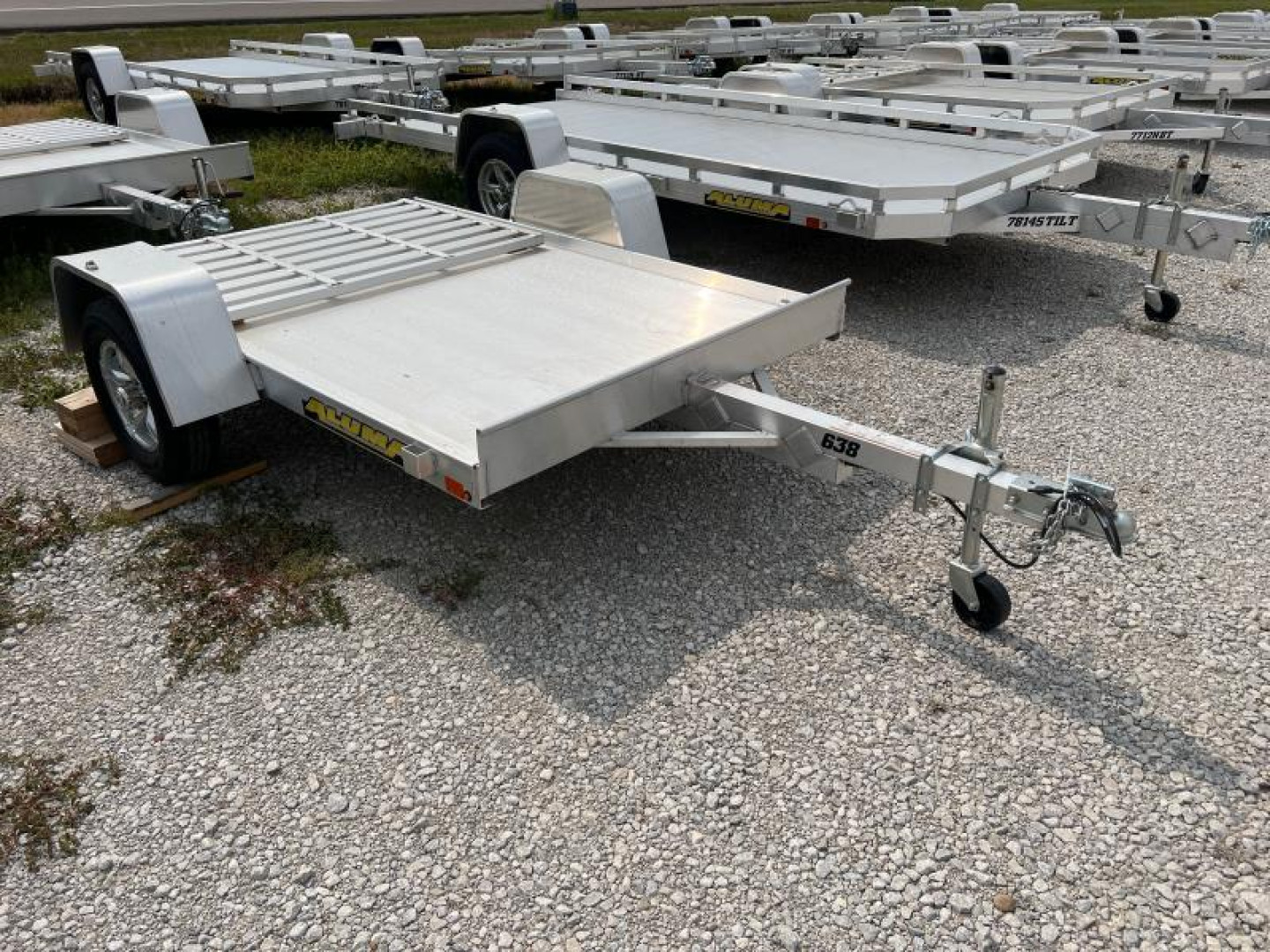 New 2023 ALUMA 638 Utility Trailer