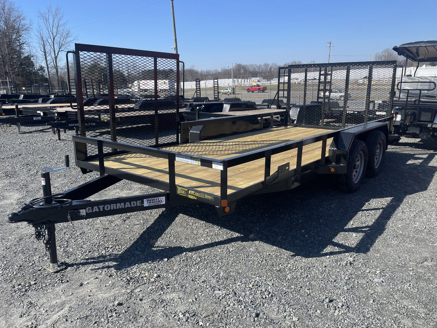 New 2025 GATORMADE TRAILERS utility Landscape Trailer 7x16