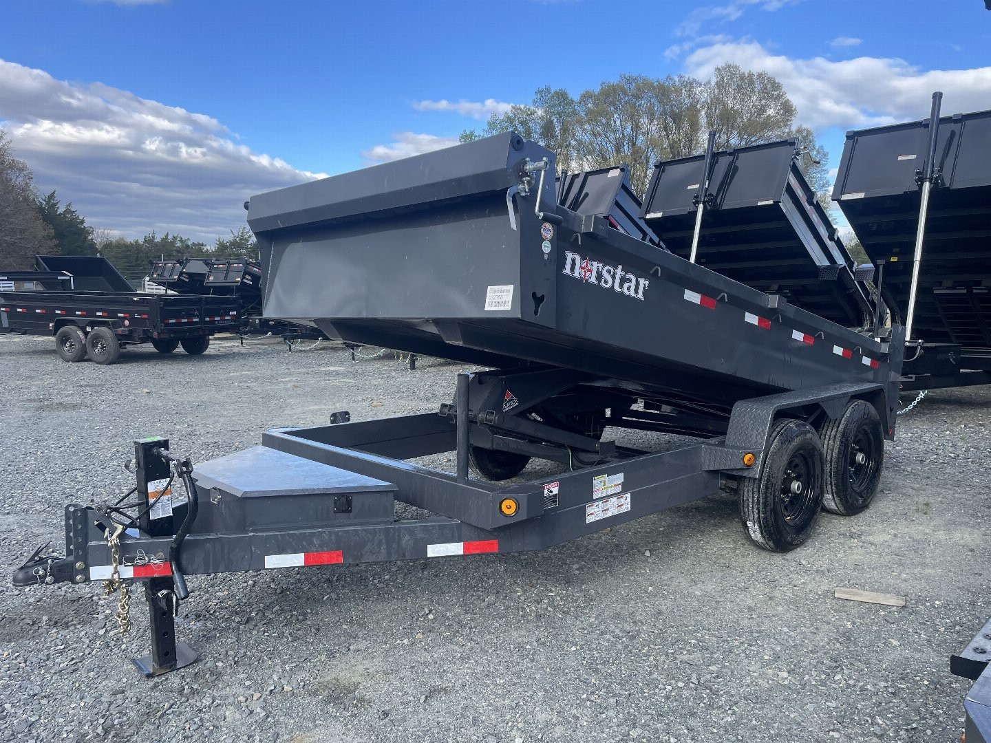 New 2026 Iron Bull DCB dump Dump Trailer 7x14 for sale in Browns Summit, NC