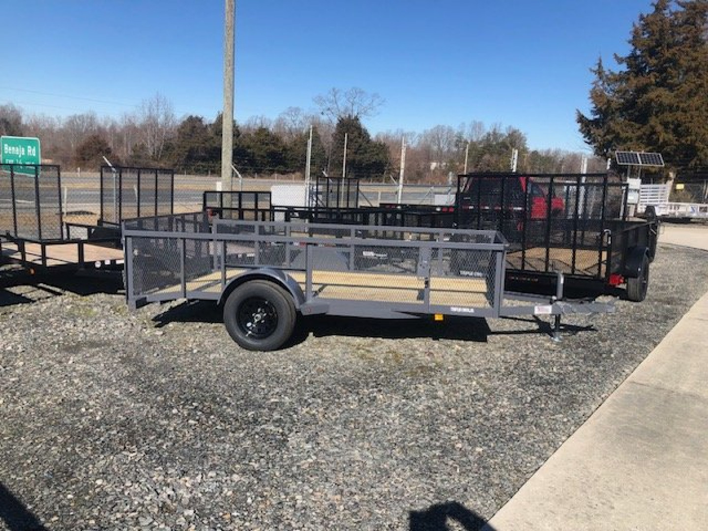 New 2025 TRIPLE CROWN TRAILERS 6.4x12 tube high side Landscape Trailer