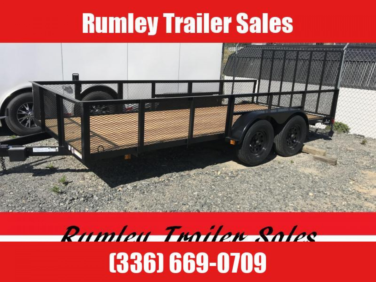 New 2025 TRIPLE CROWN TRAILERS 16' tall mesh sides Landscape Trailer ...