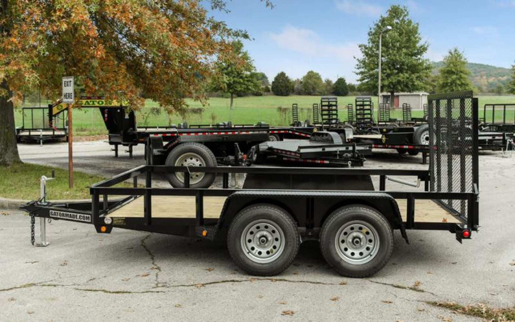 New 2026 Gatormade Trailers Utility Trailer 6 ft 10 inch x 12 ft Tandem ...