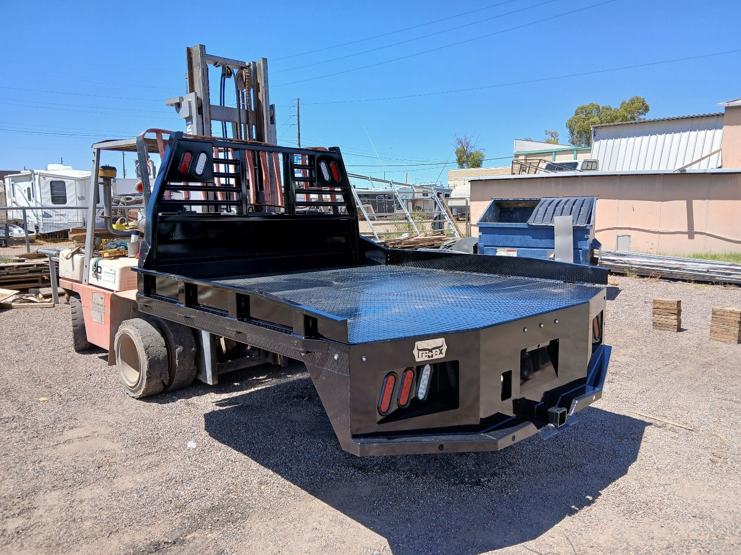 New 2025 IRON OX FLATBED Truck Bed