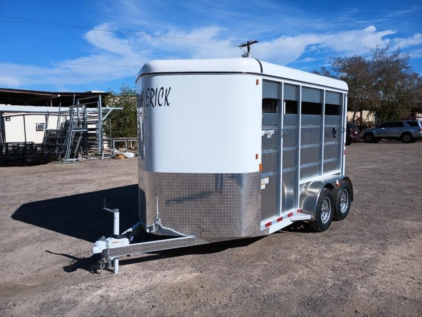 New 2024 Maverick Trailers 2H BP 13' Horse Trailer for sale in Mesa, AZ