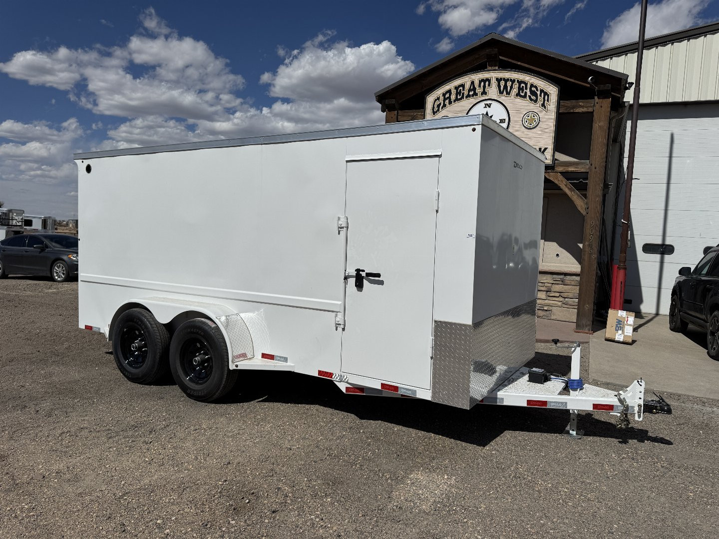 New 2025 Delco Trailers "Seamless" 16'Cargo / Enclosed Trailer