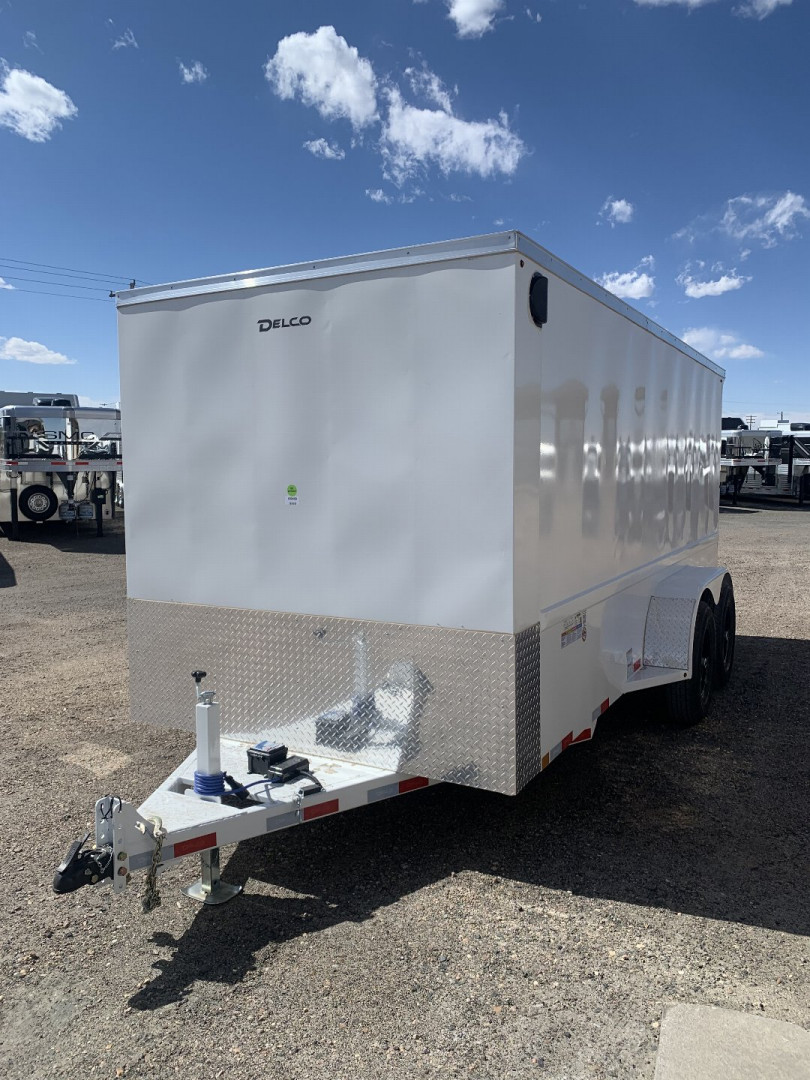 New 2025 Delco Trailers "Seamless" 16'Cargo / Enclosed Trailer