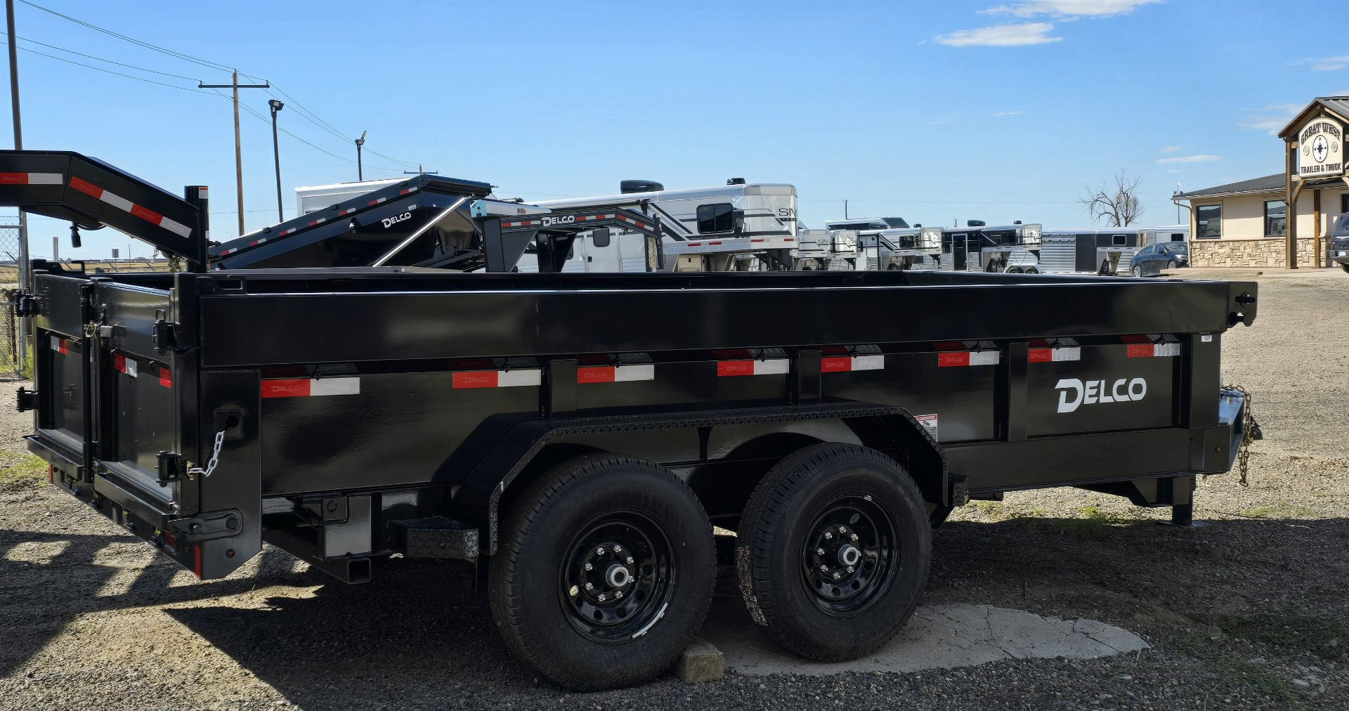 New 2024 Delco Trailers D3 (Heavy Duty)16' 14K BP Dump Trailer