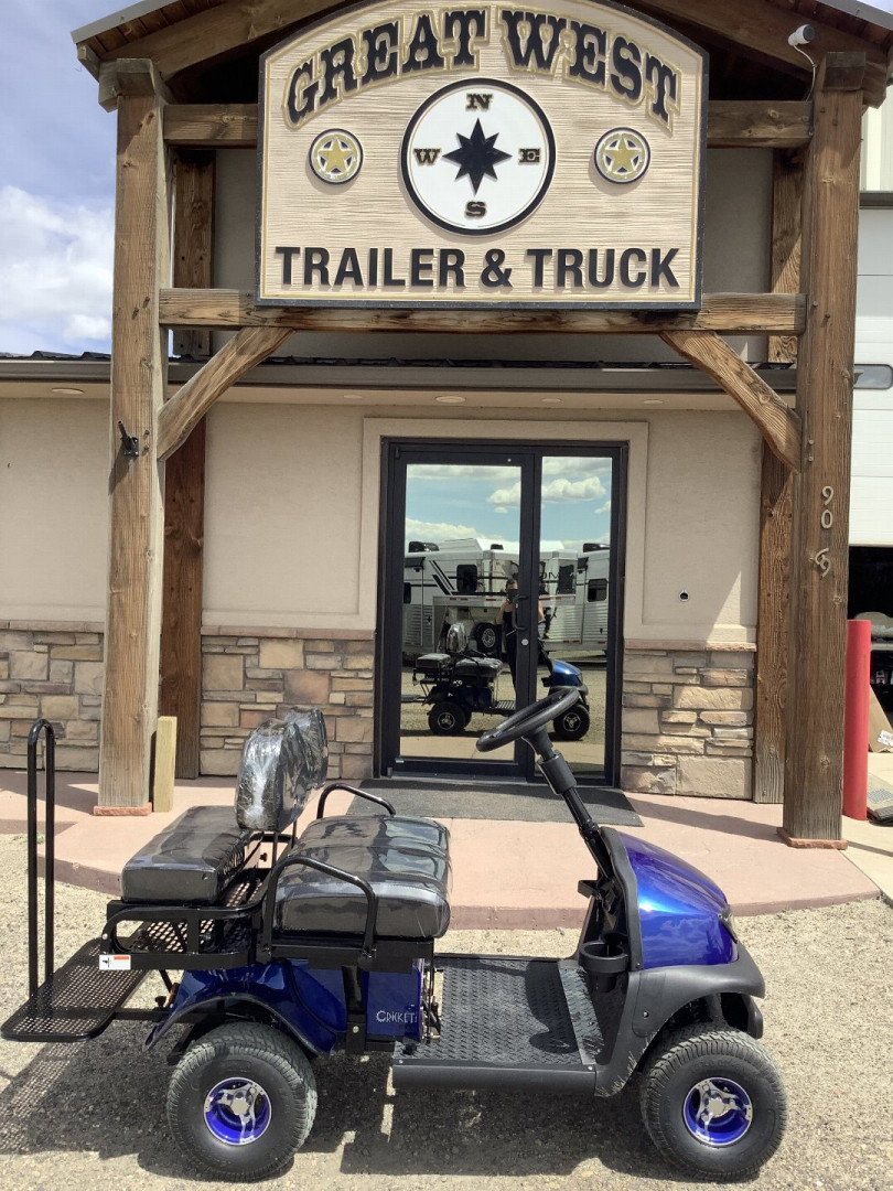 New 2025 Cricket Mini Golf Carts RX-5 VIPER BLUE 15" TIRES Golf Cart ...