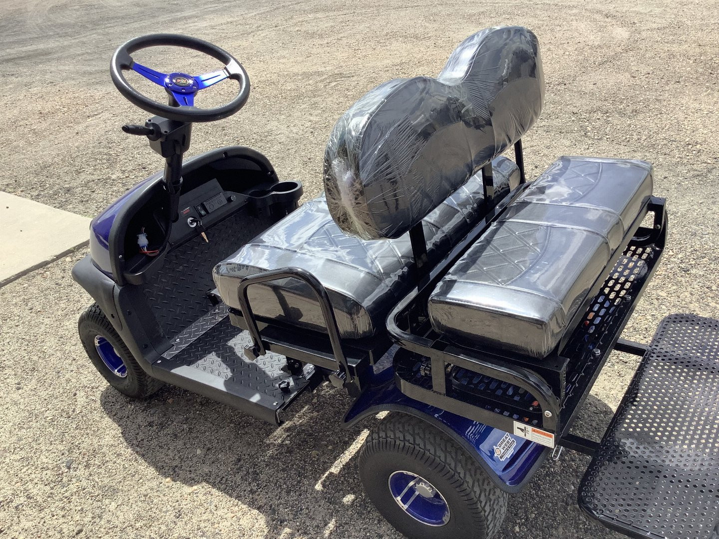 New 2025 Cricket Mini Golf Carts RX-5 VIPER BLUE 15" TIRES Golf Cart ...