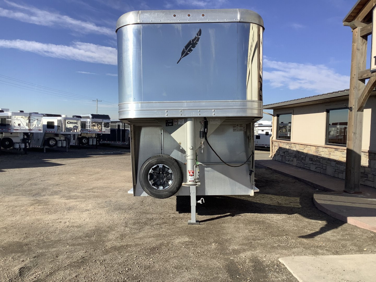New 2024 Featherlite Trailers 9600 4H Stock / Stock Combo Trailer for ...