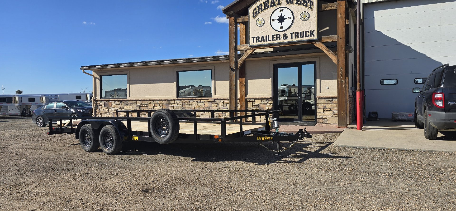 New 2024 Big Tex Trailers 70PI-20XBK4RG2B Utility Trailer