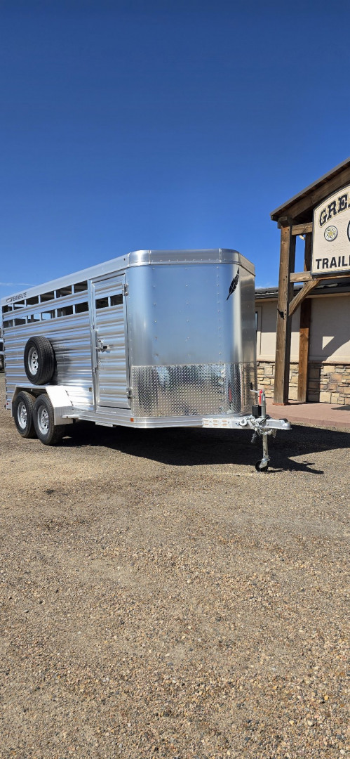 New 2023 Featherlite 8107 PERFECTFIT STOCK TRAILER Stock / Stock Combo ...